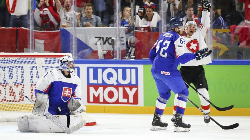IIHF - Scherwey paces Swiss win