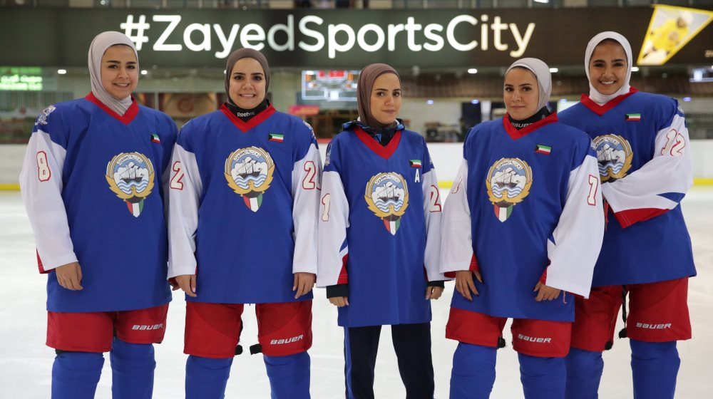 IIHF - Five sisters for Kuwait