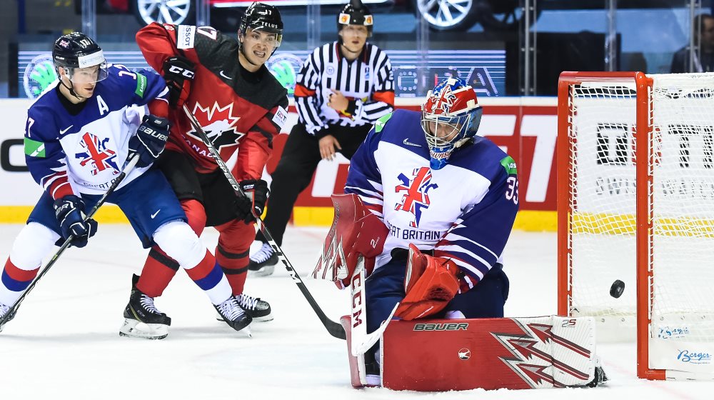 IIHF - Ben Bowns backstops Brits