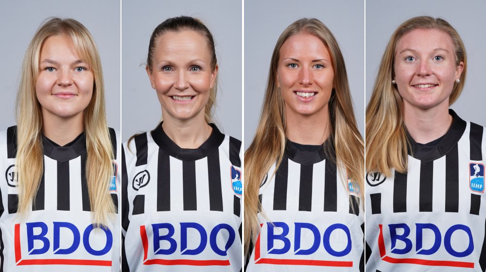 IIHF - Refs for the medal games