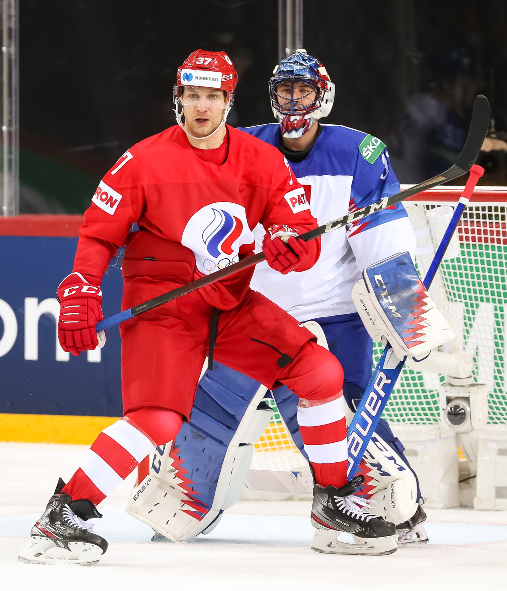IIHF - Gallery: Slovakia vs ROC - 2021 IIHF Ice Hockey World Championship