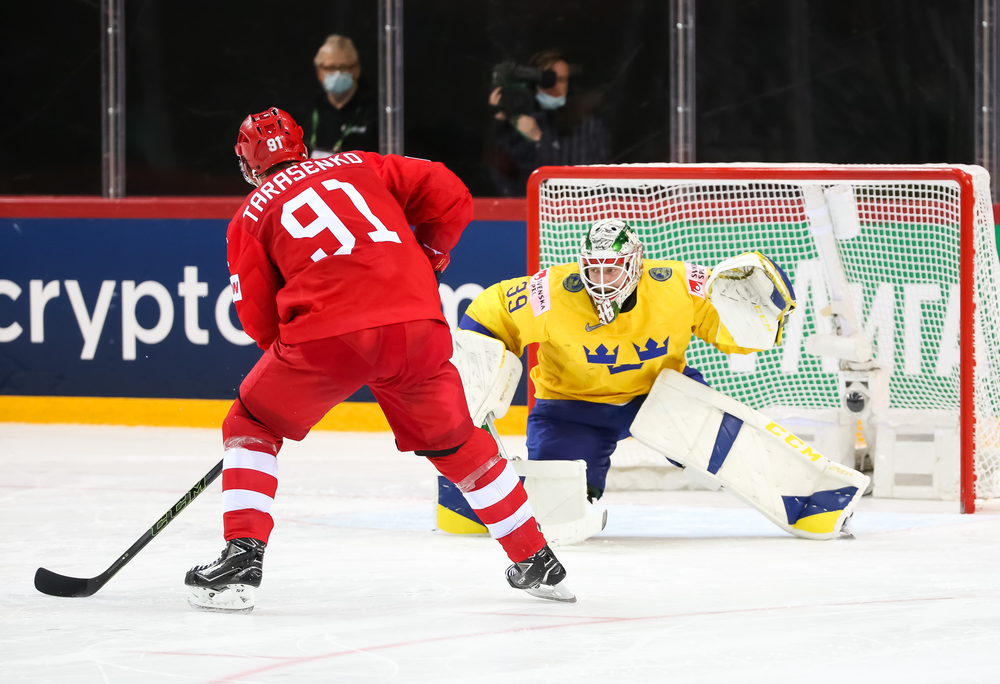 IIHF - Gallery: ROC vs Sweden - 2021 IIHF Ice Hockey World Championship