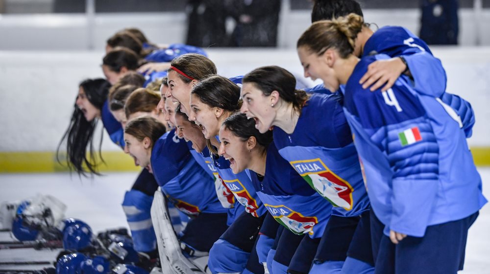 IIHF - Italy reaches final round