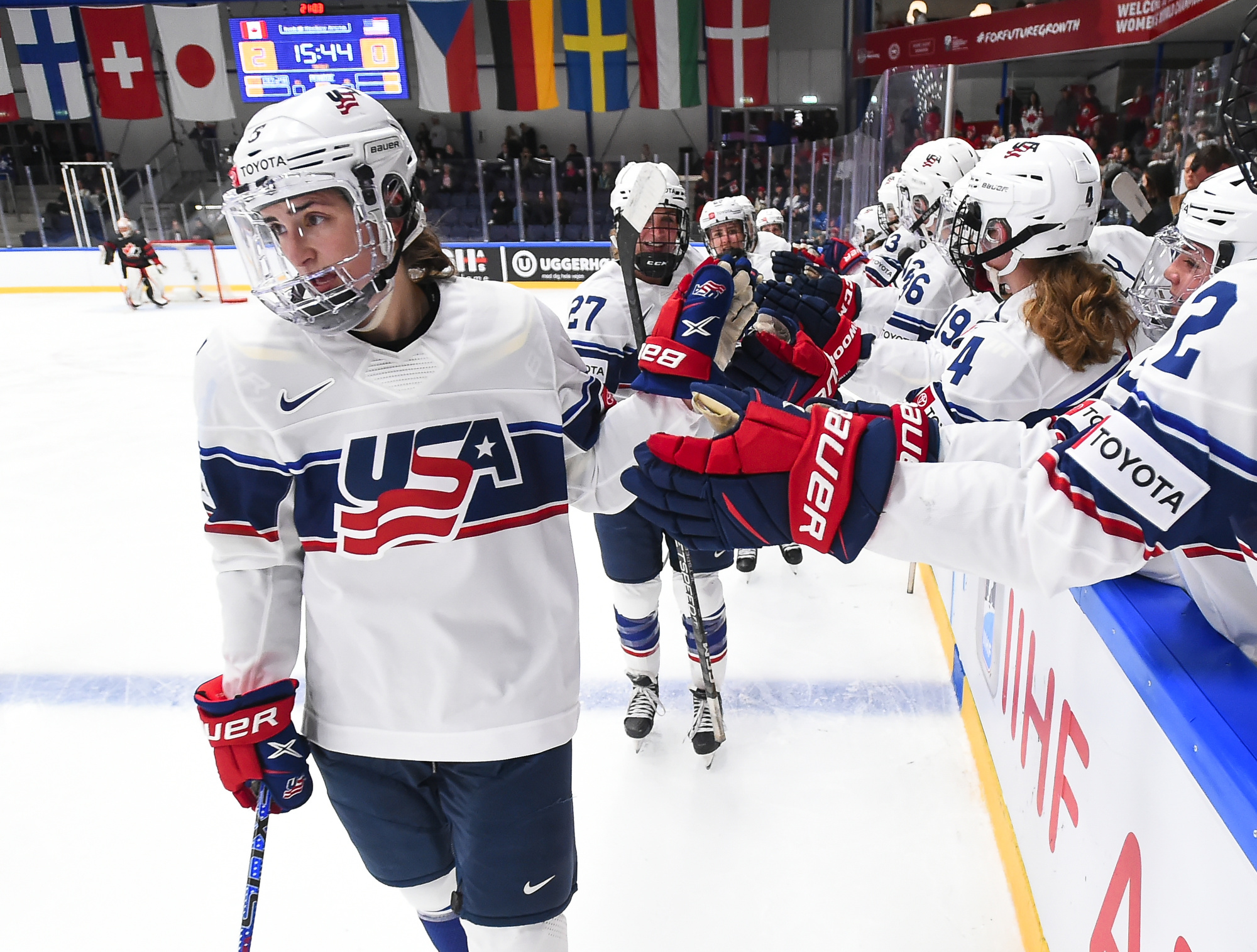 IIHF - Gallery: Canada vs United States - 2022 IIHF Ice Hockey Women's ...