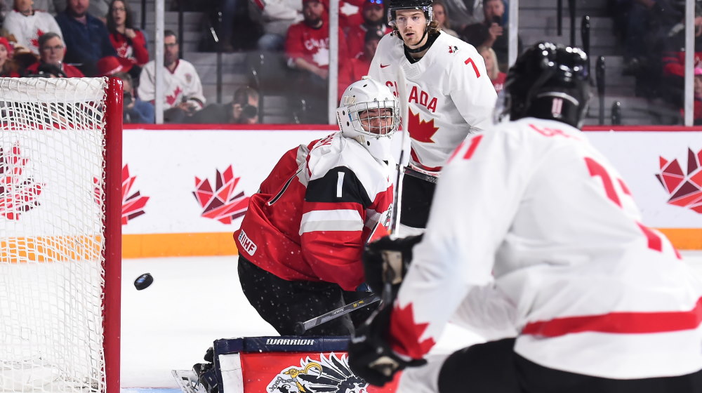 IIHF - Bedard follows his 7 with a 6