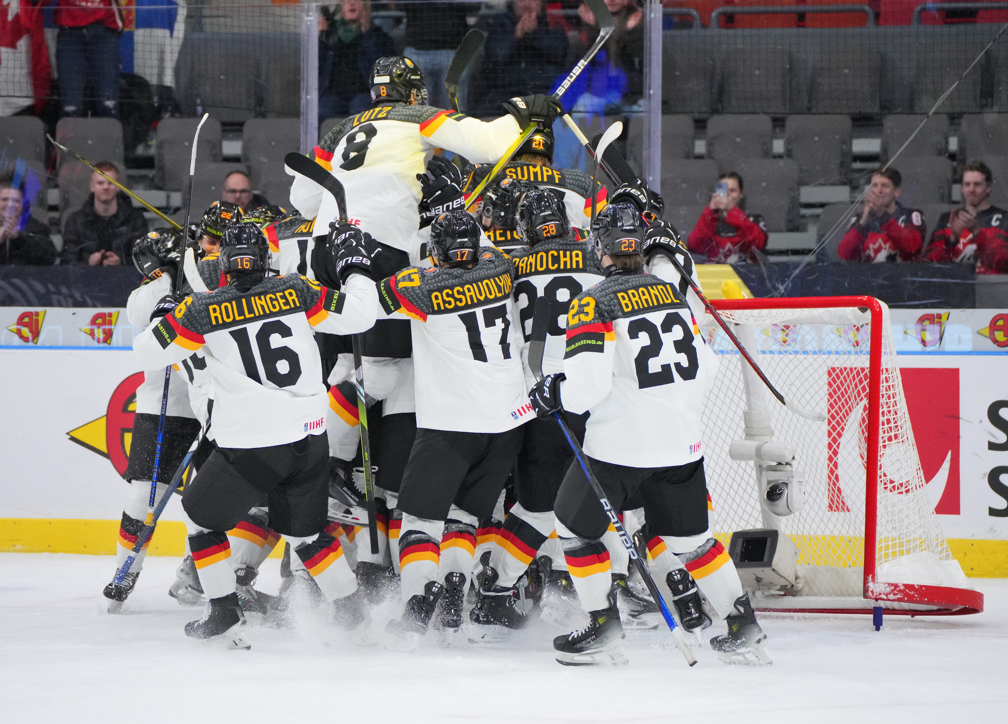 IIHF - Gallery: Finland vs Germany - 2024 IIHF World Junior Championship