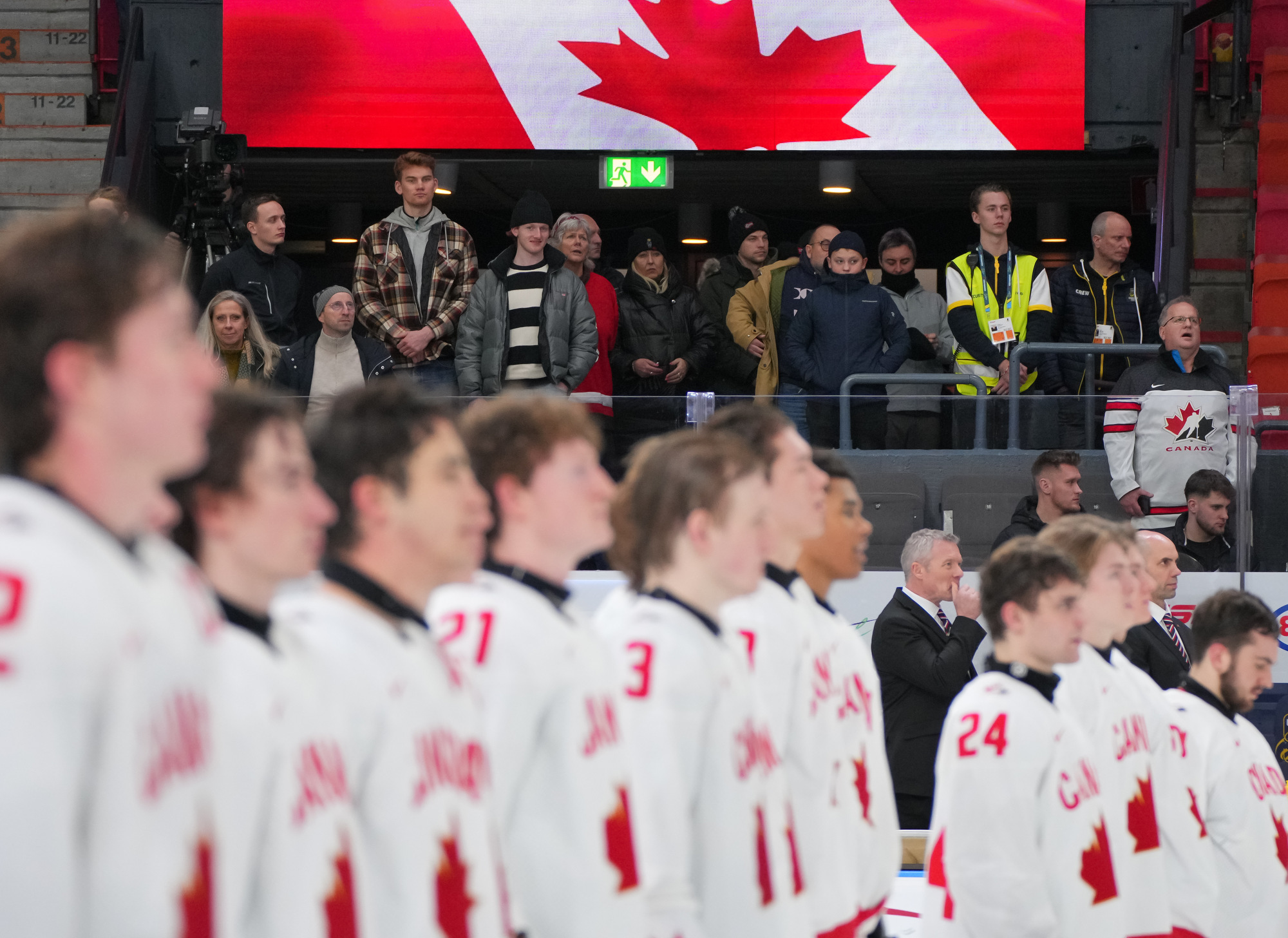 IIHF - Gallery: Latvia vs Canada - 2024 IIHF World Junior Championship