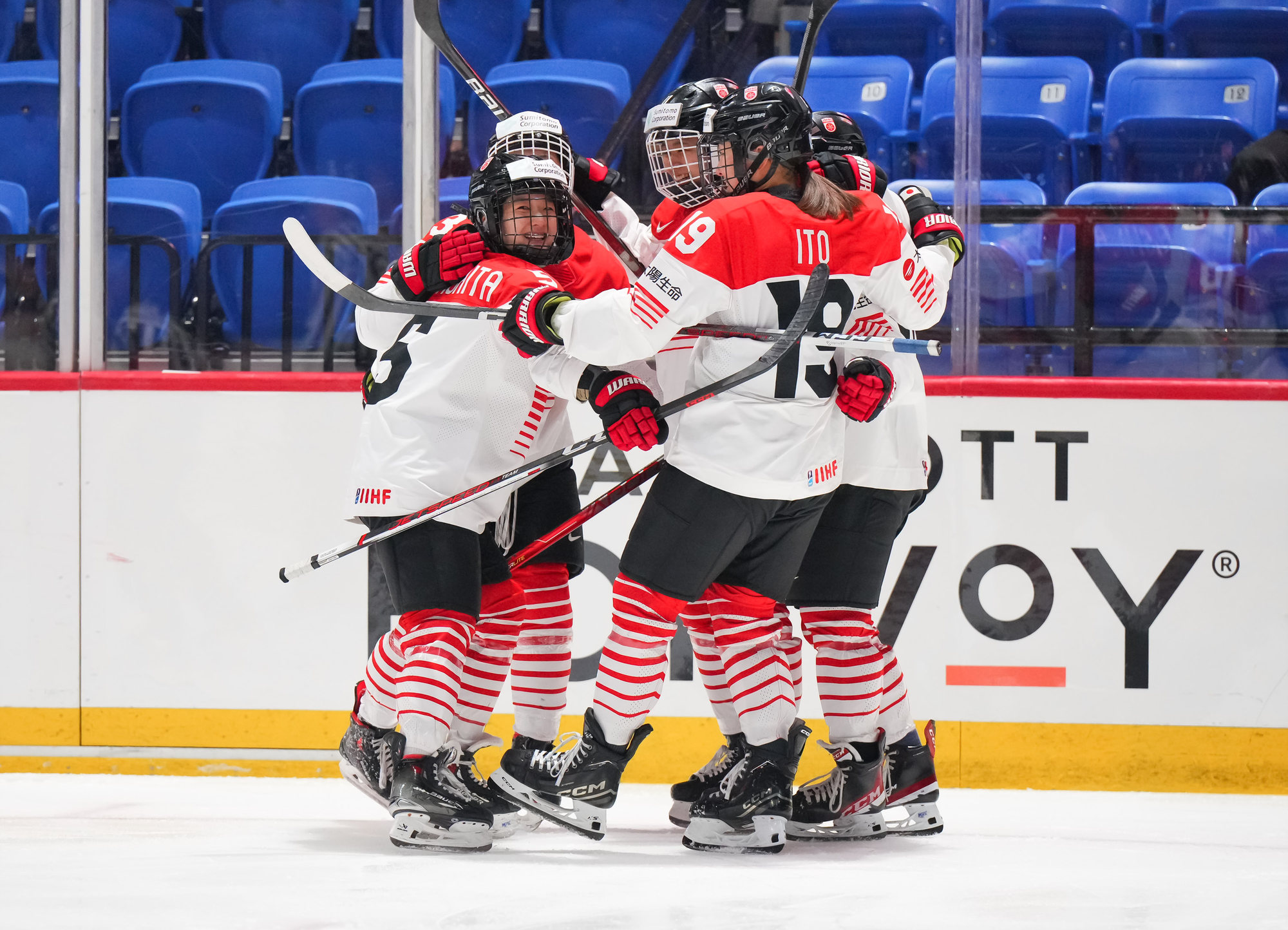 IIHF - Gallery: CHN vs JPN - 2024 IIHF Women's World Championship