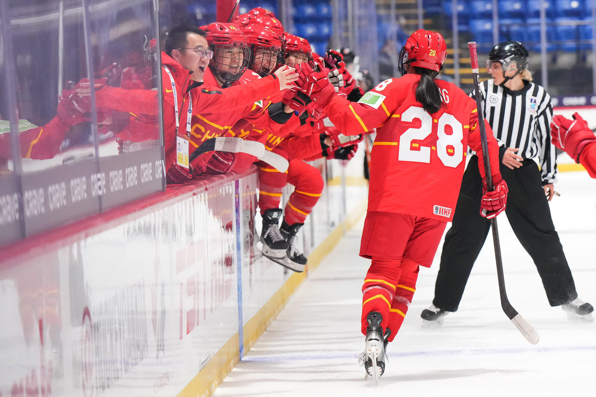 IIHF - Gallery: CHN vs JPN - 2024 IIHF Women's World Championship