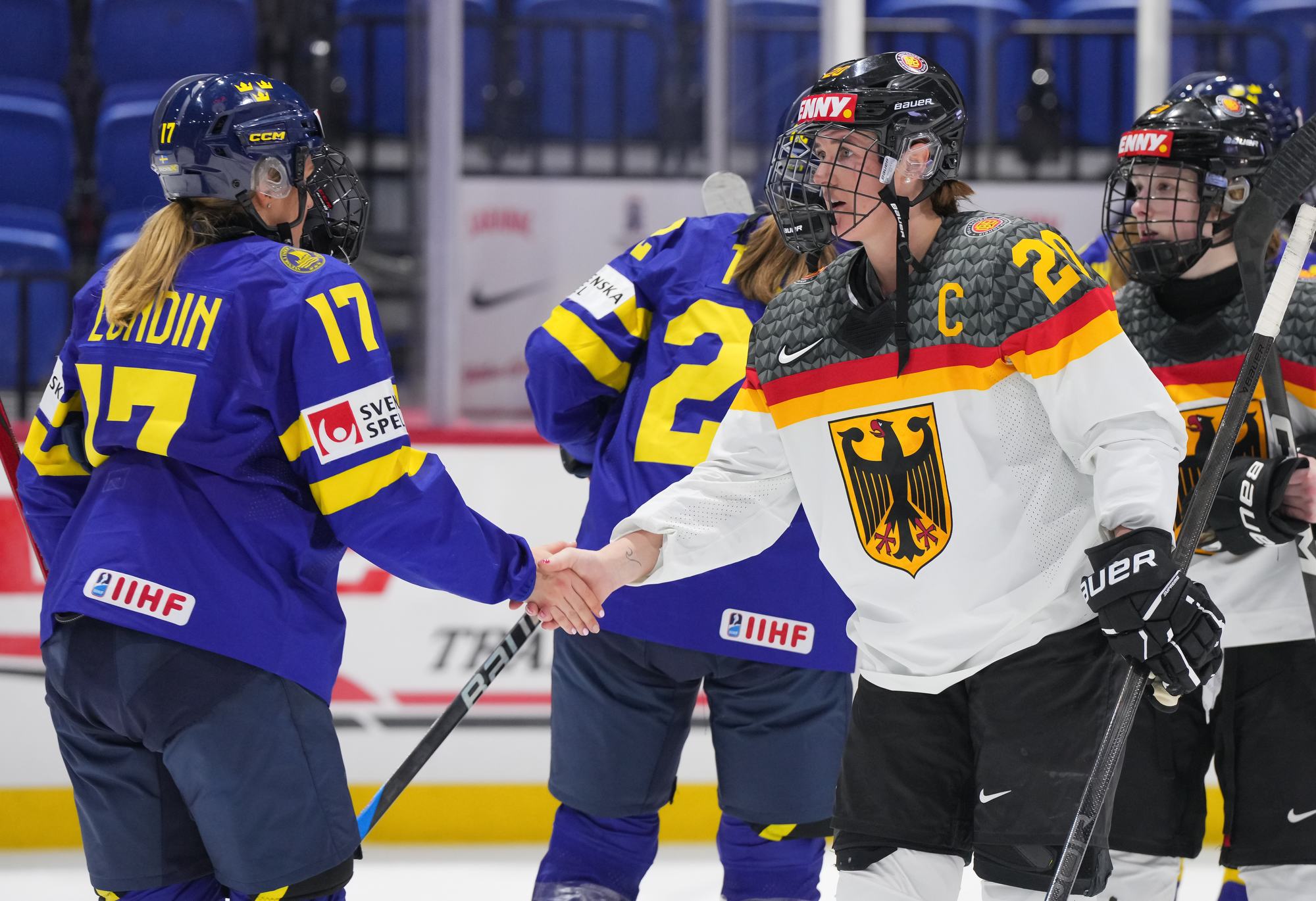 IIHF - Gallery: GER vs SWE - 2024 IIHF Women's World Championship