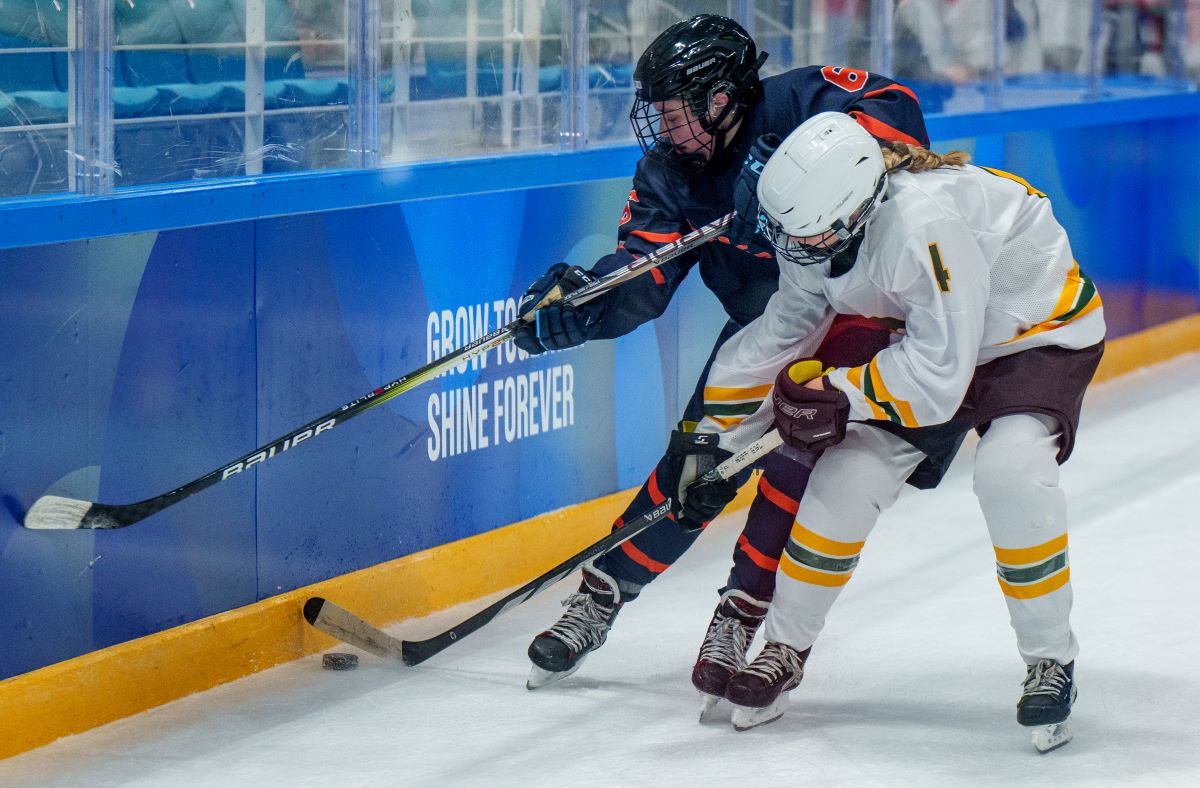 IIHF - Opening day scores at YOG