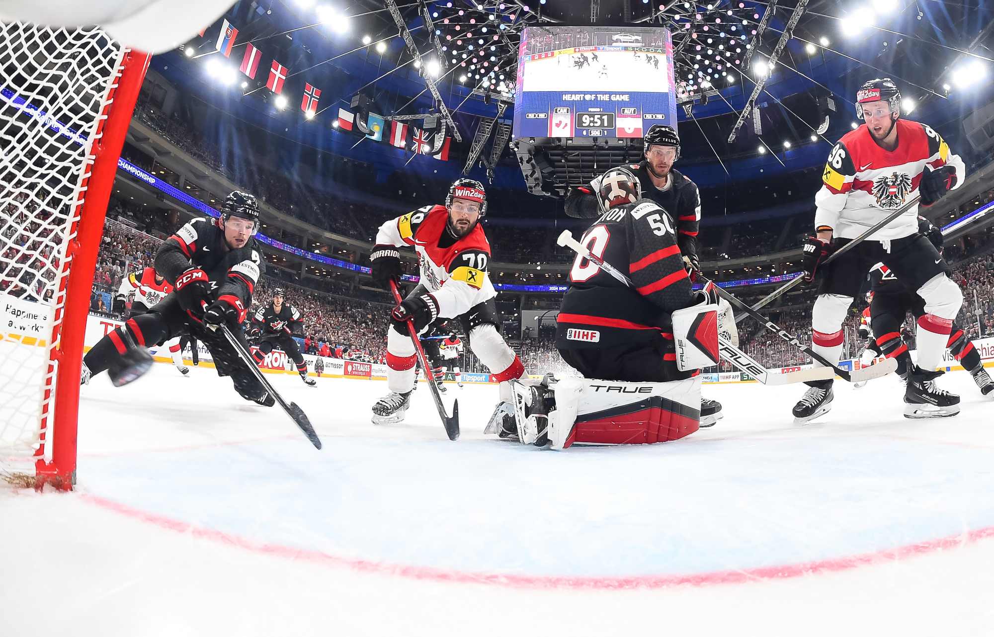 IIHF - Austrian push falls just short