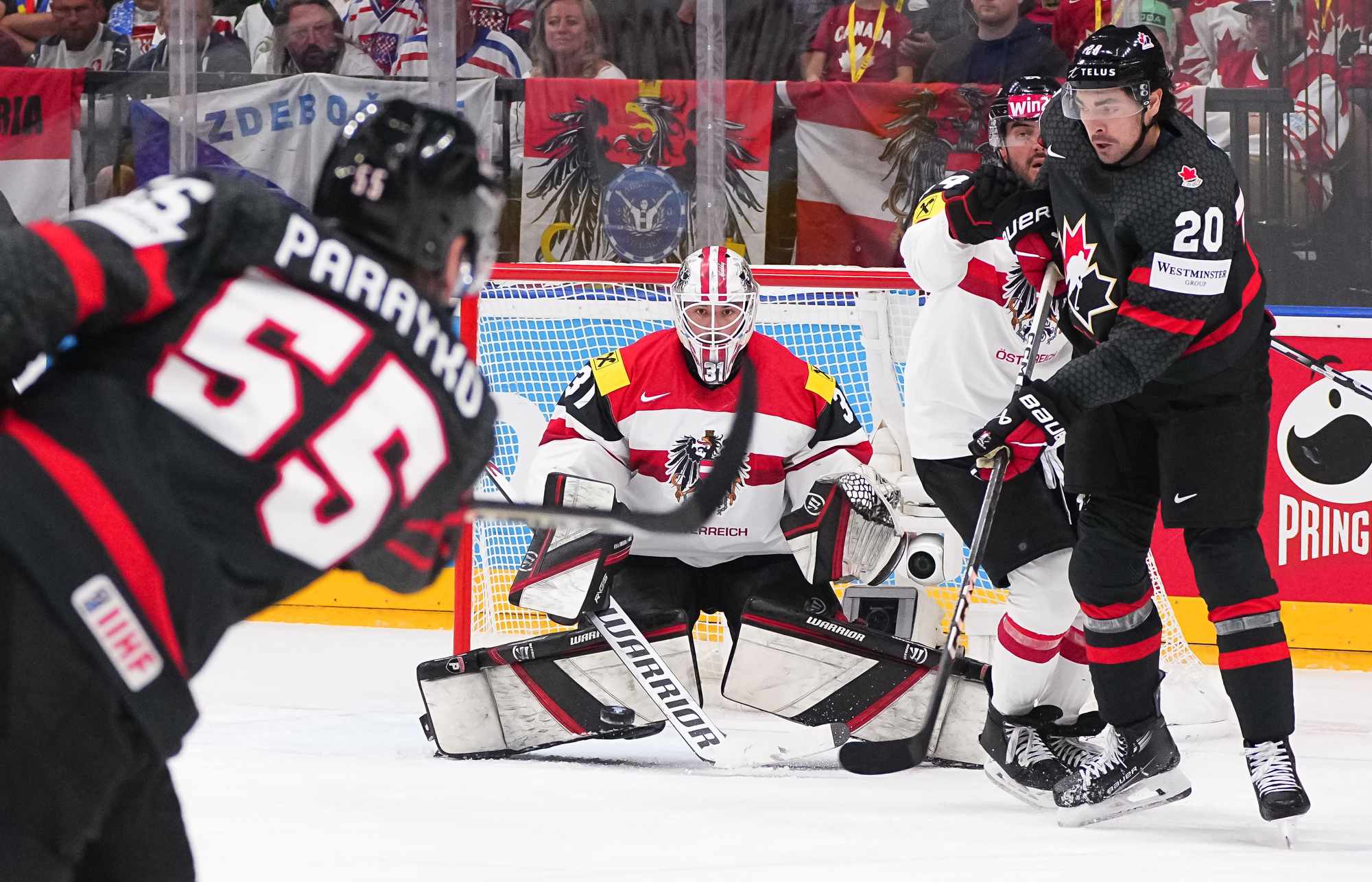 IIHF - Austrian push falls just short