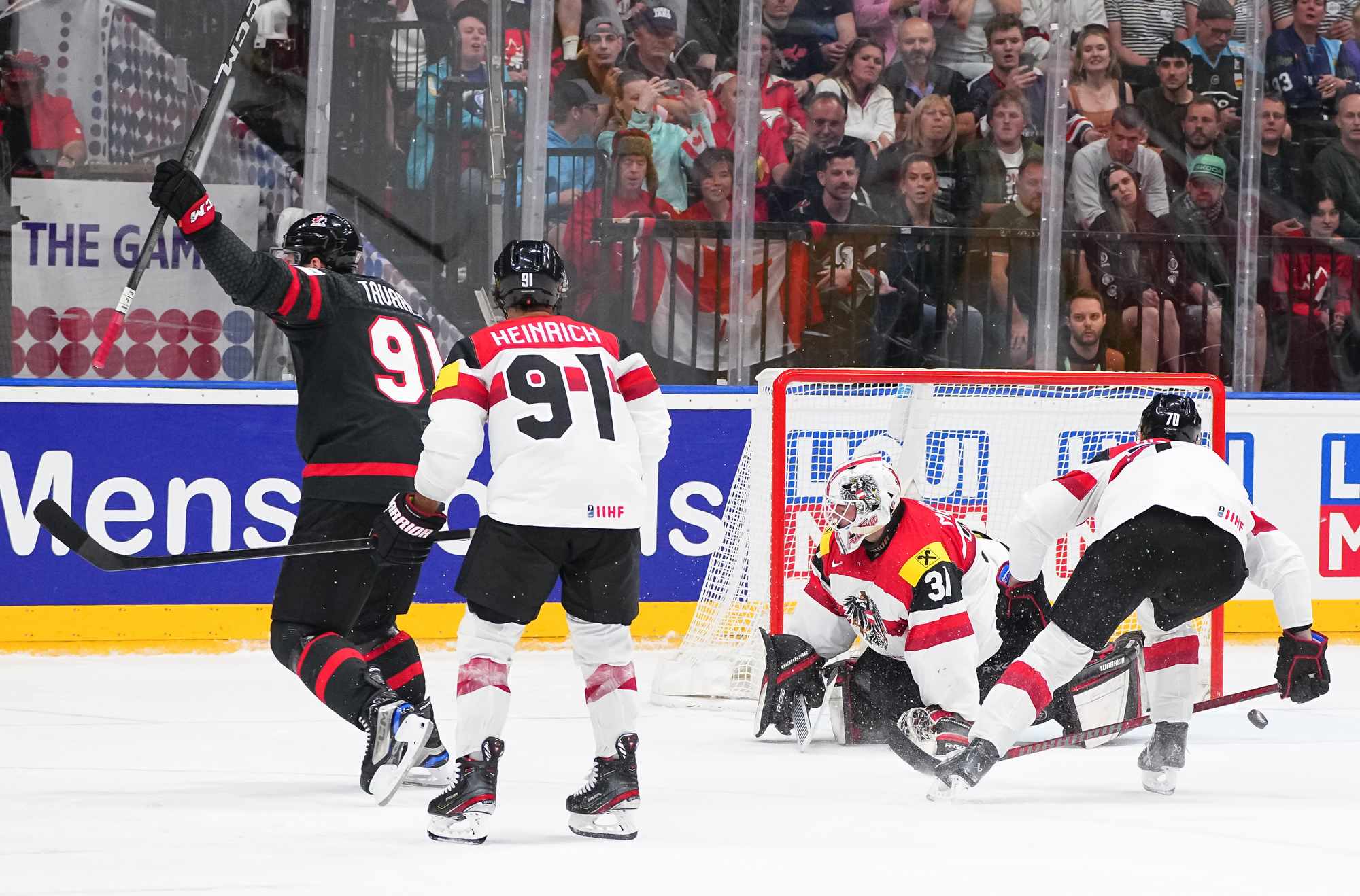 IIHF - Austrian push falls just short