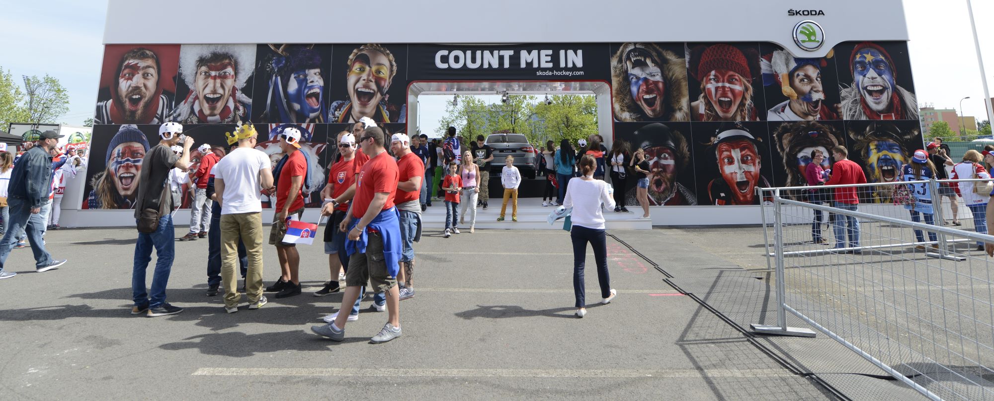 IIHF - The Official Fan Walk, Herning