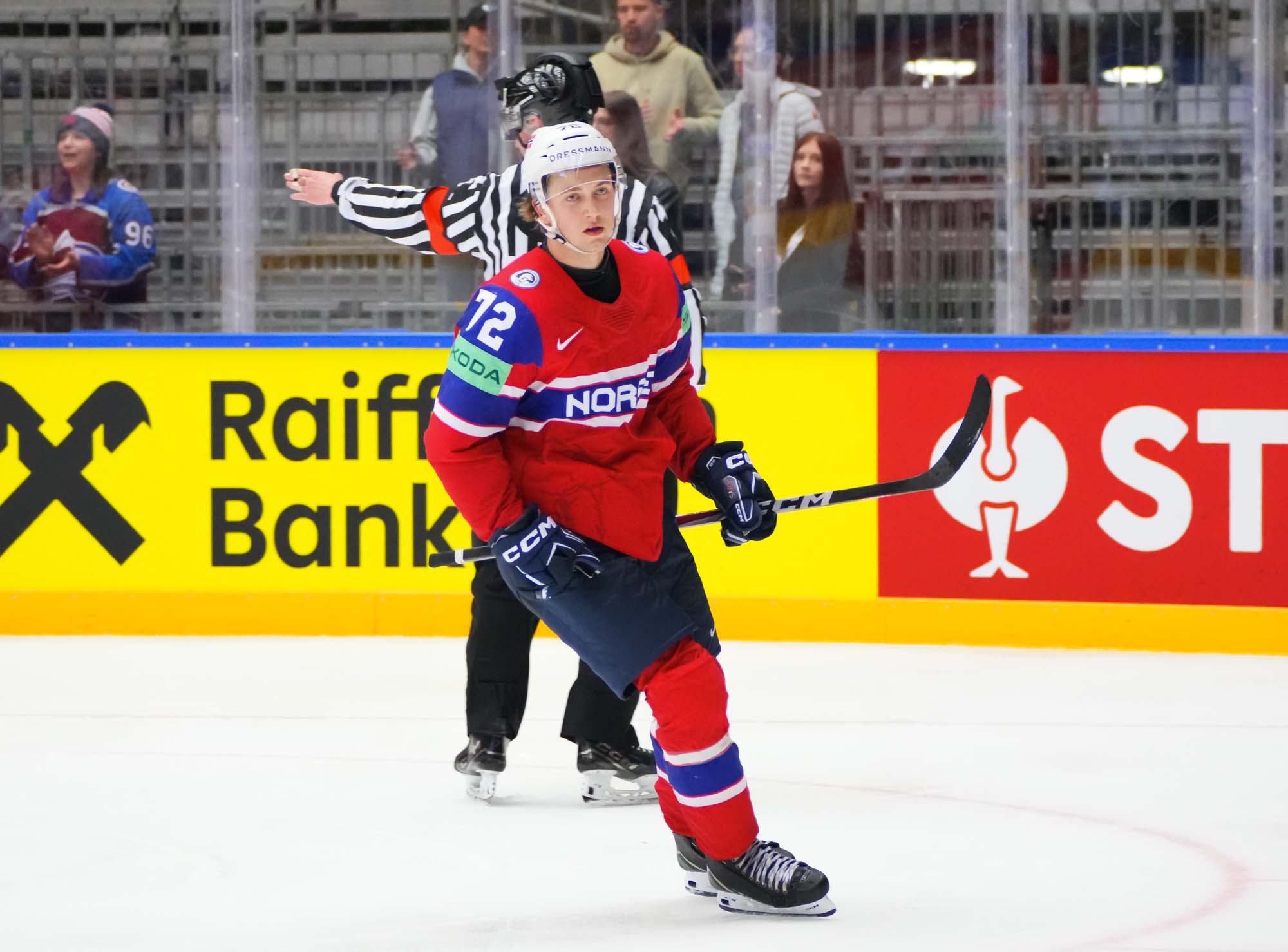 IIHF - Solberg shining on big stage