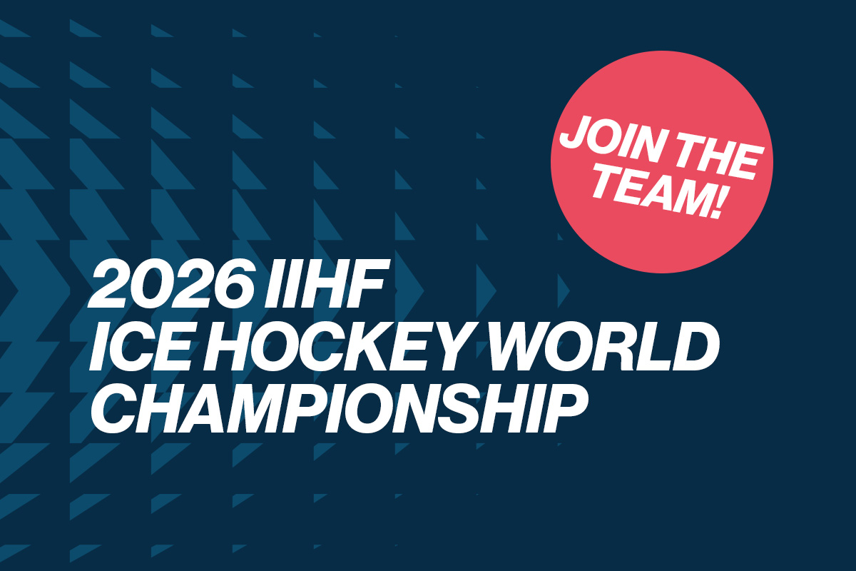 IIHF - Register now as a volunteer!