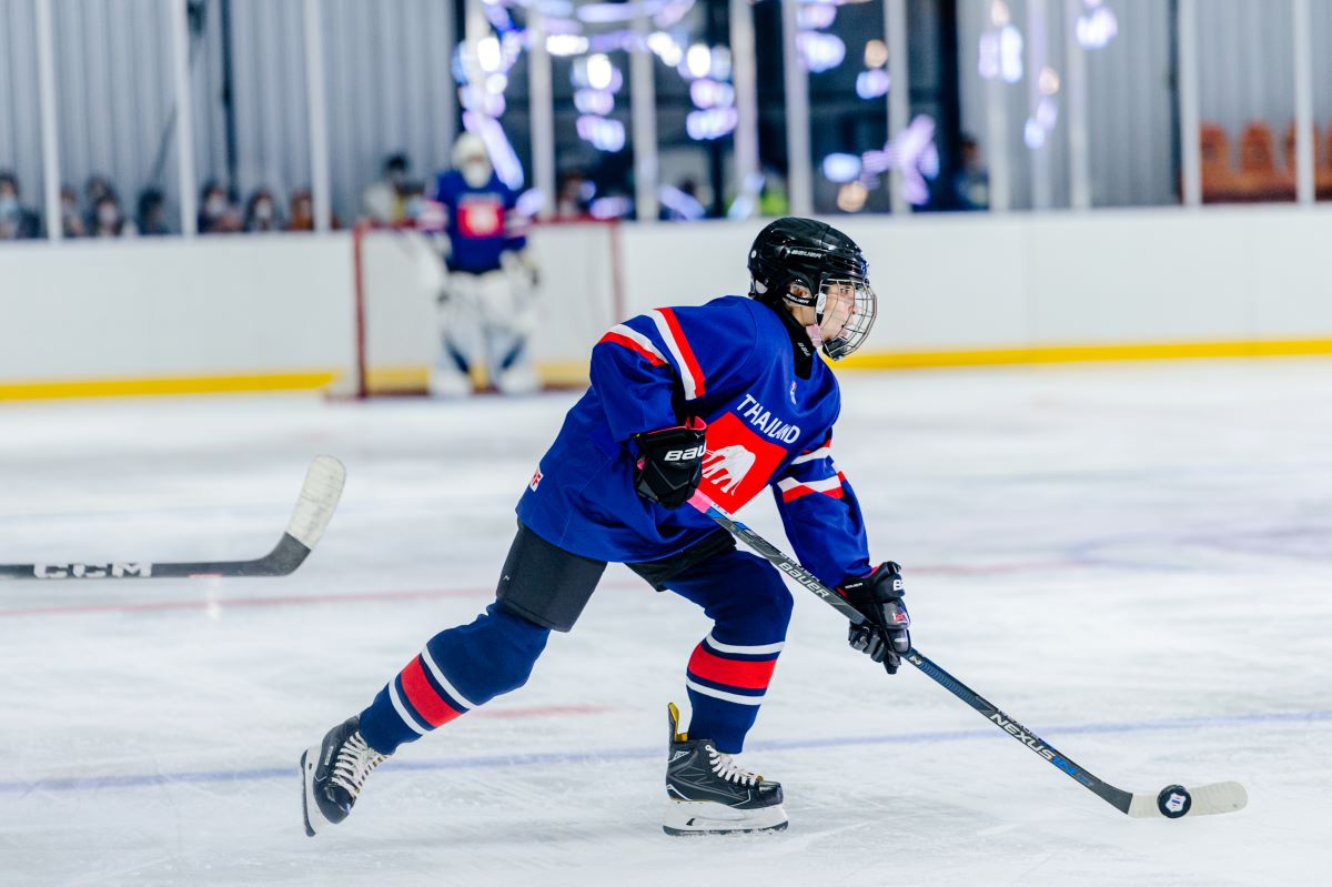IIHF - IIHF President at ice rink opening in Chiang Mai in Thailand