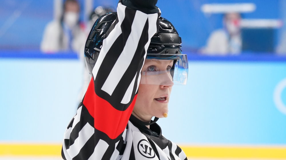 IIHF - Wiegand writes history in Switzerland