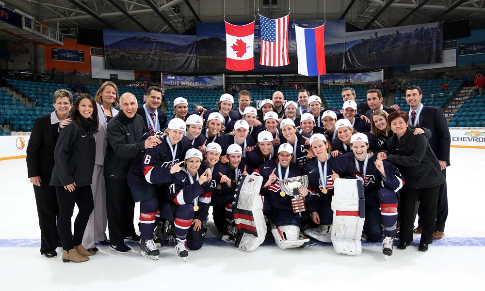 IIHF - Pure gold for America